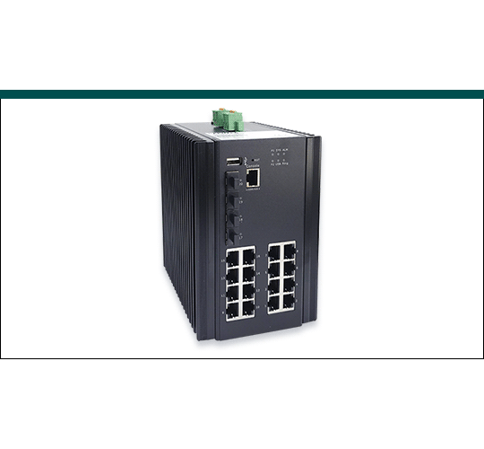 Industrial Managed Switch - RP-ISG6516IX-4F - REPOTEC