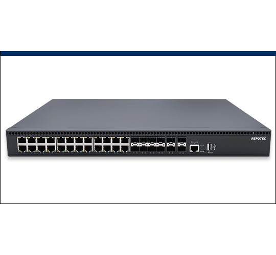 Managed PoE Switch - RP-PG83168I-4F - REPOTEC